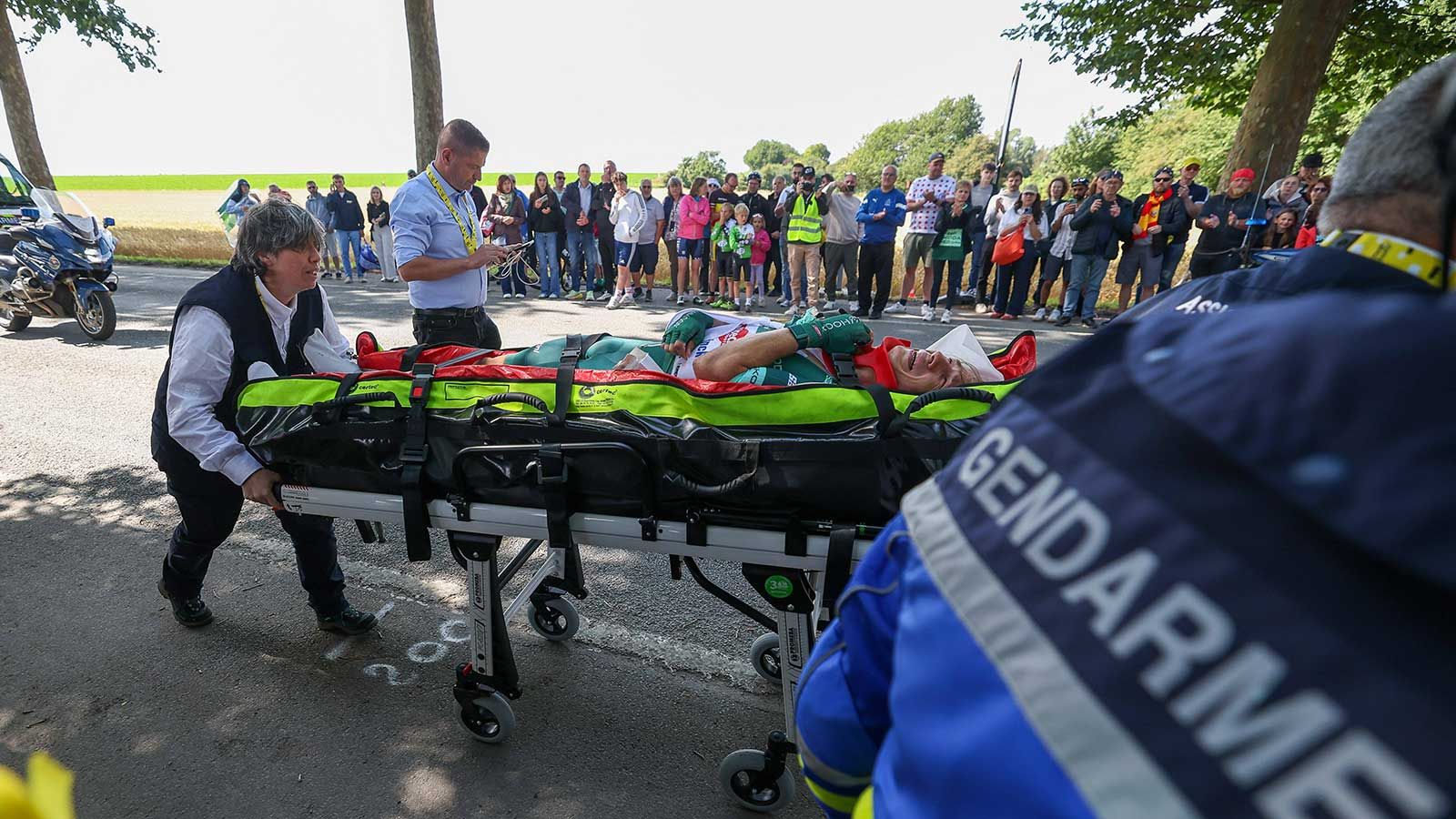 "Dafür fehlen mir einfach die Worte!" Horror-Sturz von Star-Sprinter ...
