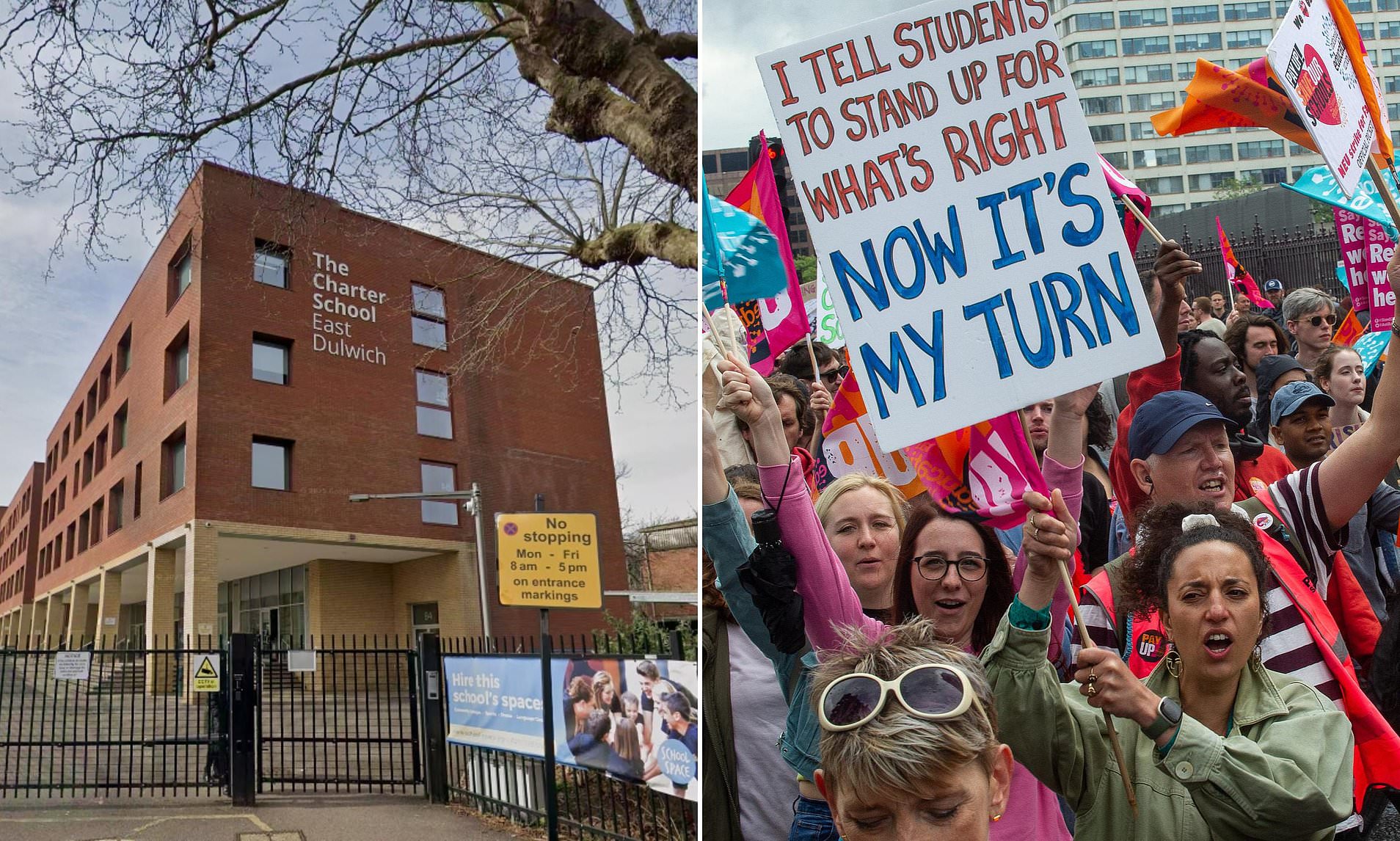 Fury as schools gives parents just four days notice of strike by ...
