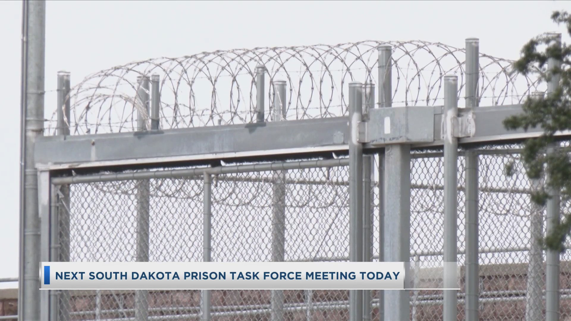 Next South Dakota Prison Task Force Meeting Today