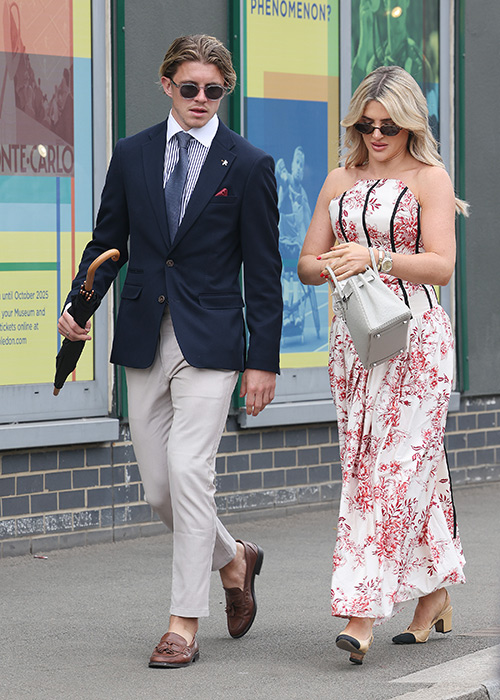 Irish WAG Aine May Kennedy takes centre stage at Wimbledon with Conor ...