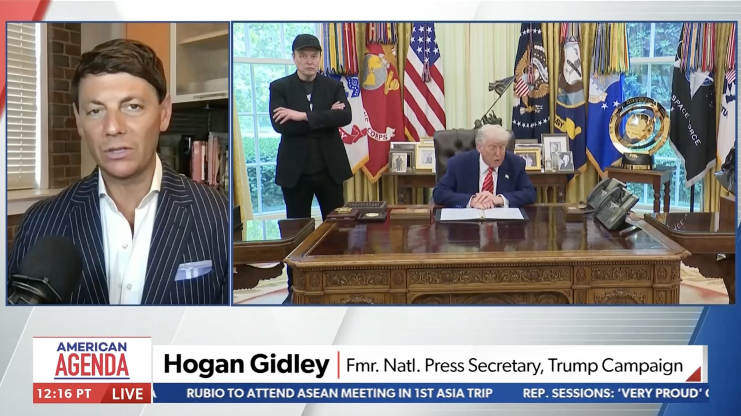 Ex-Trump Press Secretary Hogan Gidley Says Elon Musk’s New Party Is ...