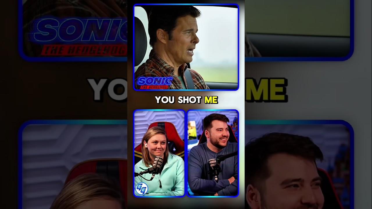 You Shot Me! 👀 Sonic The Hedgehog Reaction!