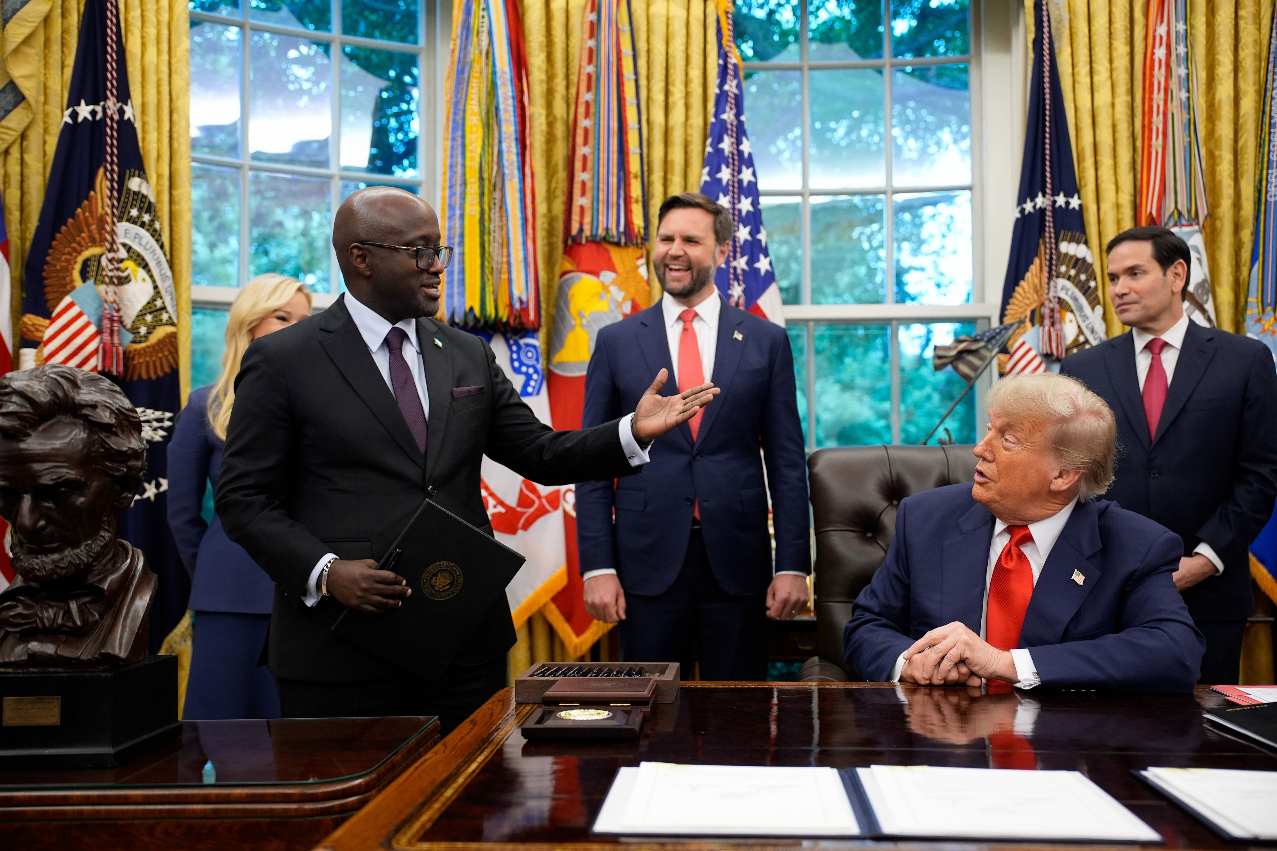 6 stories that defined Trump’s approach to Africa in 2025