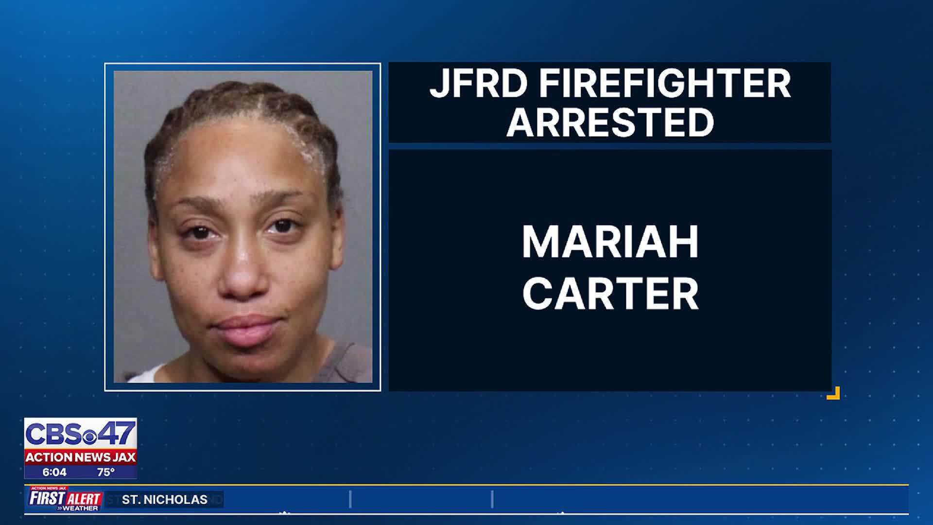 Jacksonville firefighter arrested, accused of attacking mother with stool
