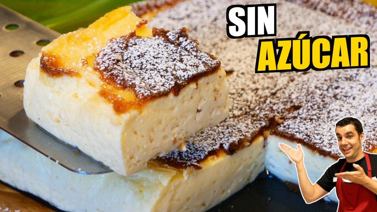 El postre sin azúcar más delicioso y sencillo en 3 minutos, ¡sin harina!