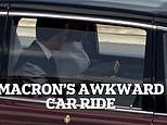 Brigitte Macron appears to ignore husband Emmanuel during car ride