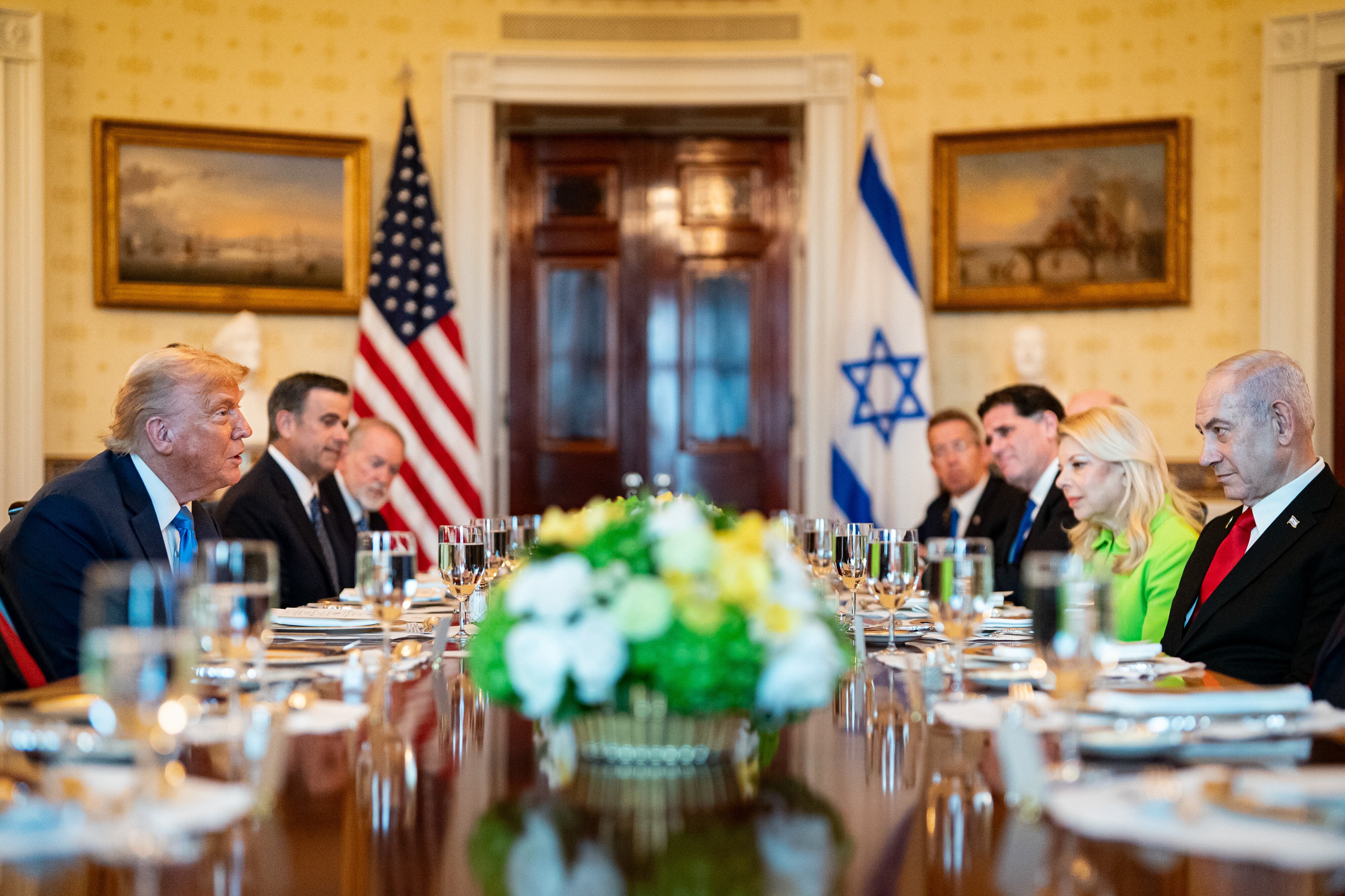 Gaza dialogue progresses slowly amid renewed talk of displacing ...