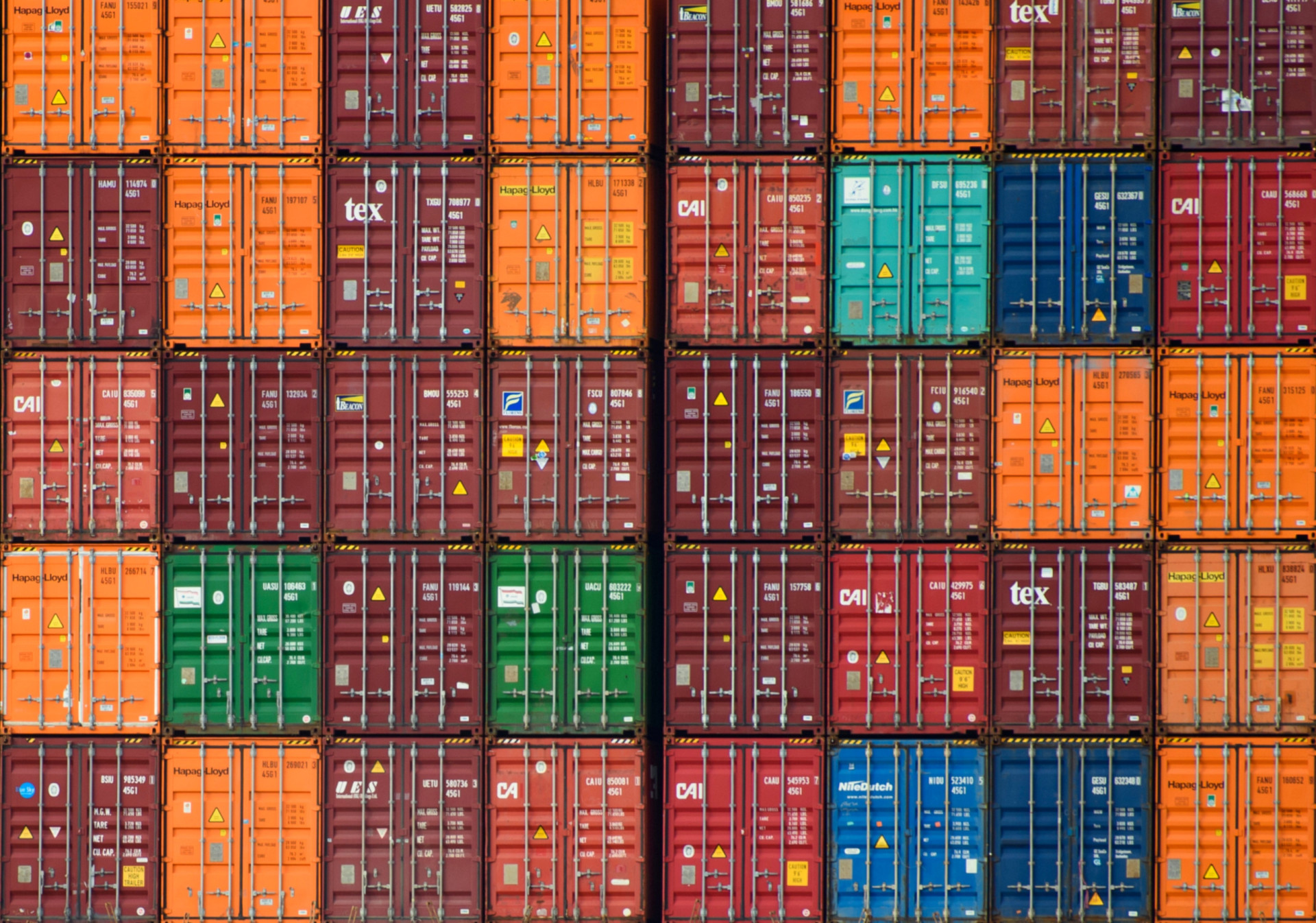 The top 30 container ports in the world