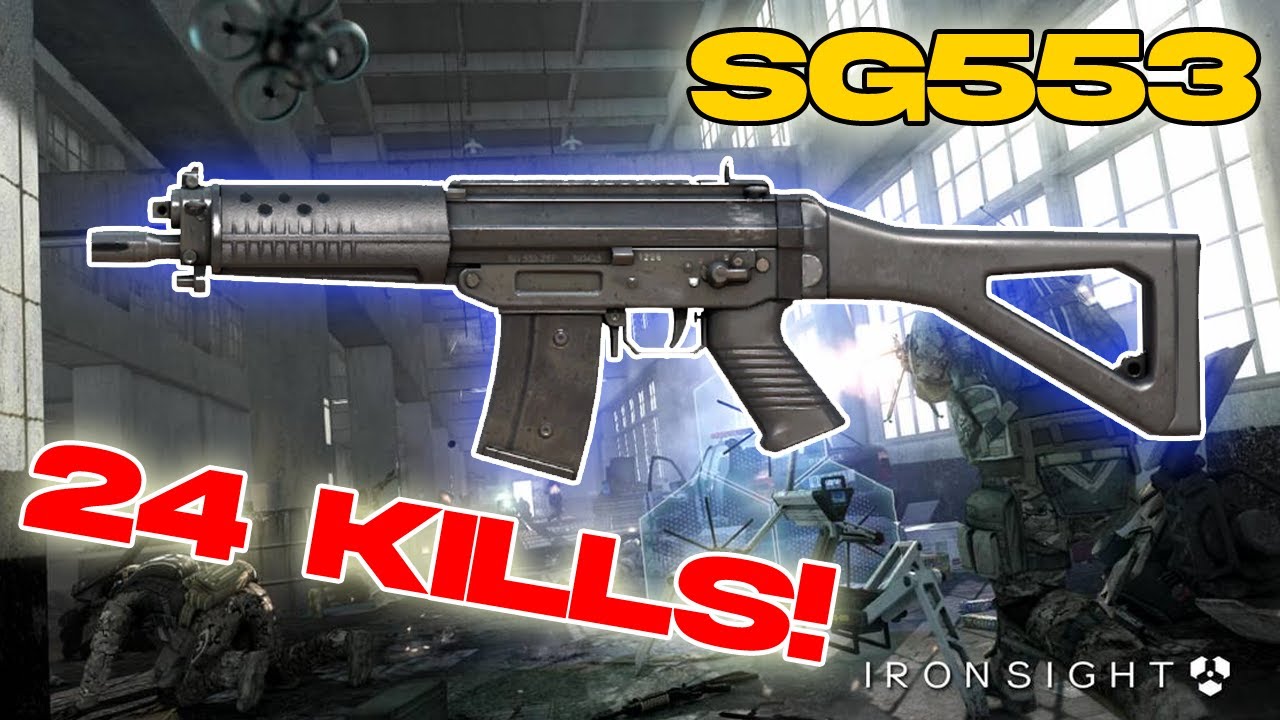 24-Kill Game SG553 Ironsight Gameplay