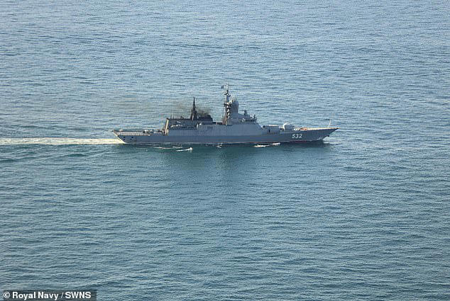 Royal Navy vessels shadowed Russian ships in UK waters for a fifth time ...