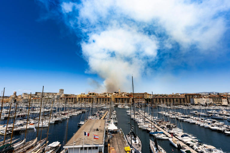 Marseille Airport reels after fire forces it to close