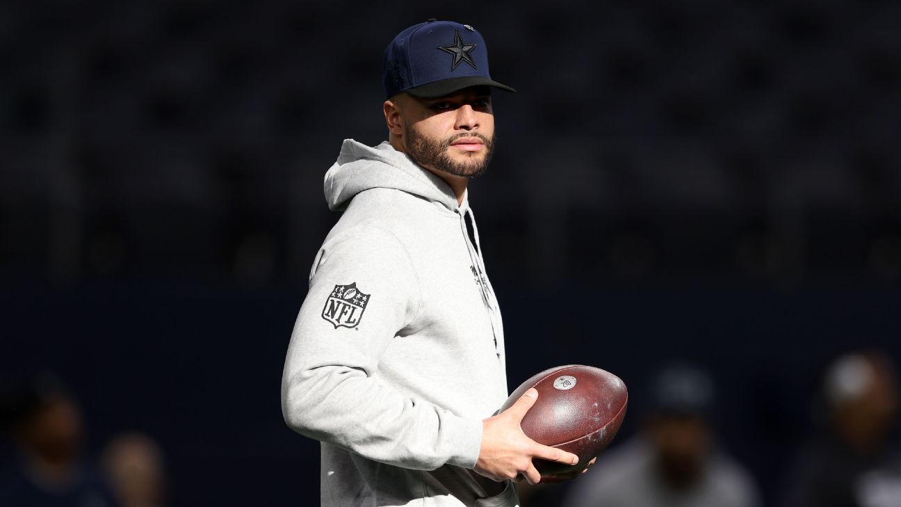 Cowboys' Dak Prescott says he's 'full go' for training camp