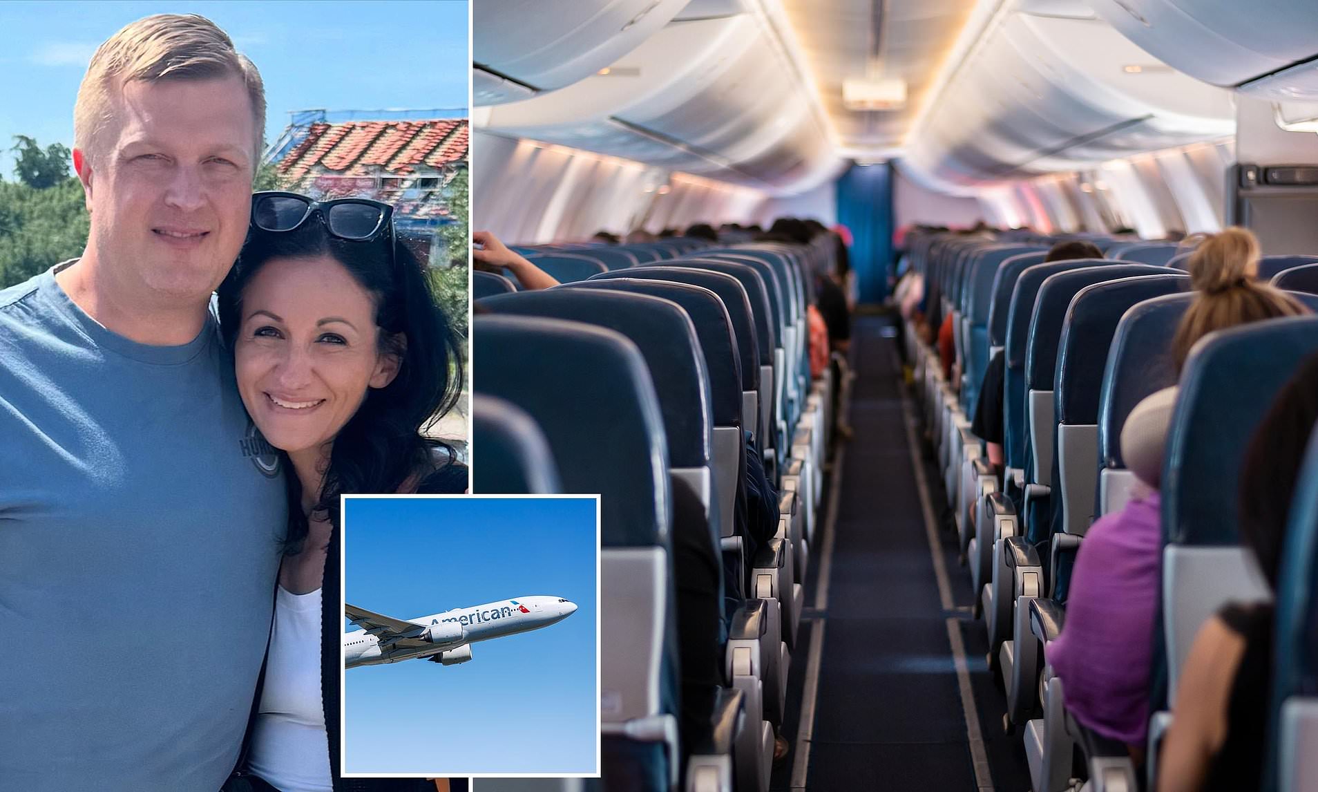 American Airlines passenger forced to crawl off flight due to ...