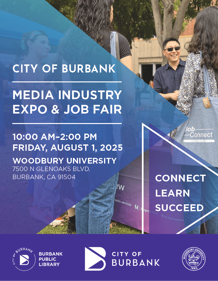 City of Burbank Announces Return of the Media Industry Expo and Job Fair