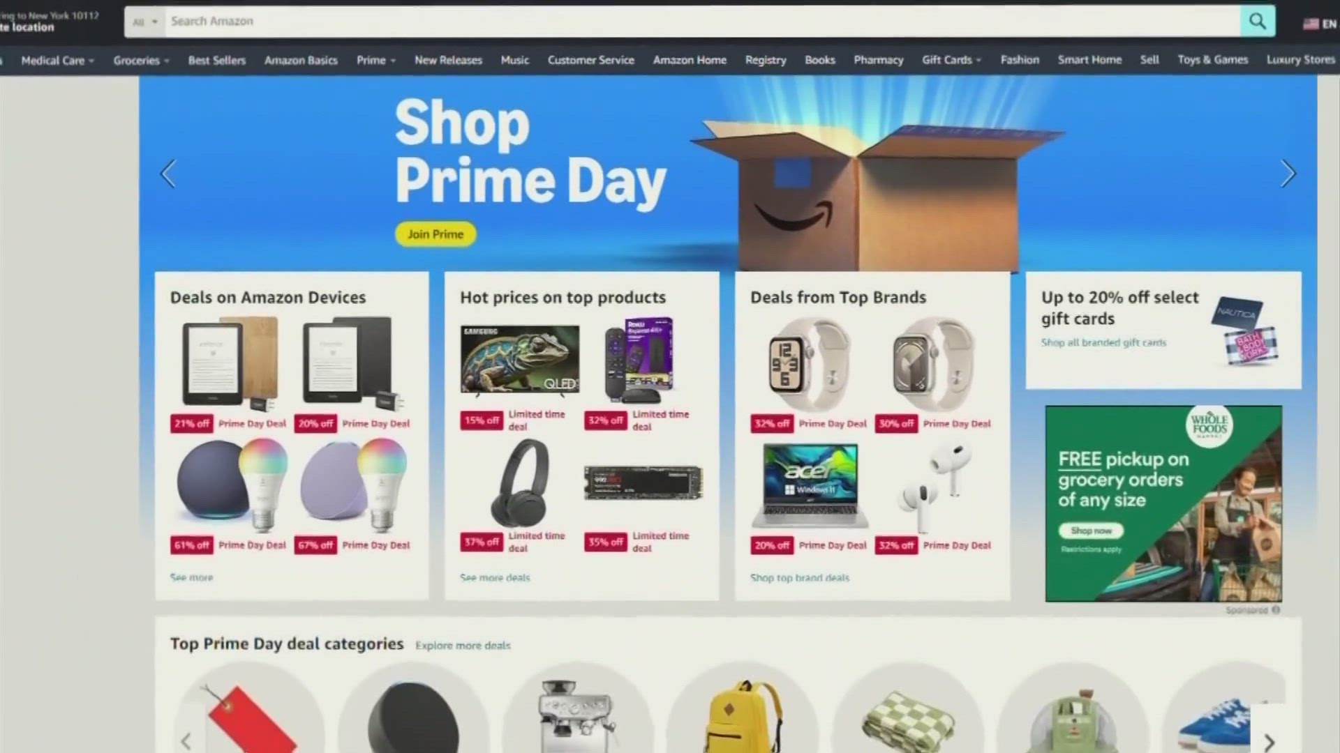 Amazon Prime Day is here! Here's what to know about the 4-day event