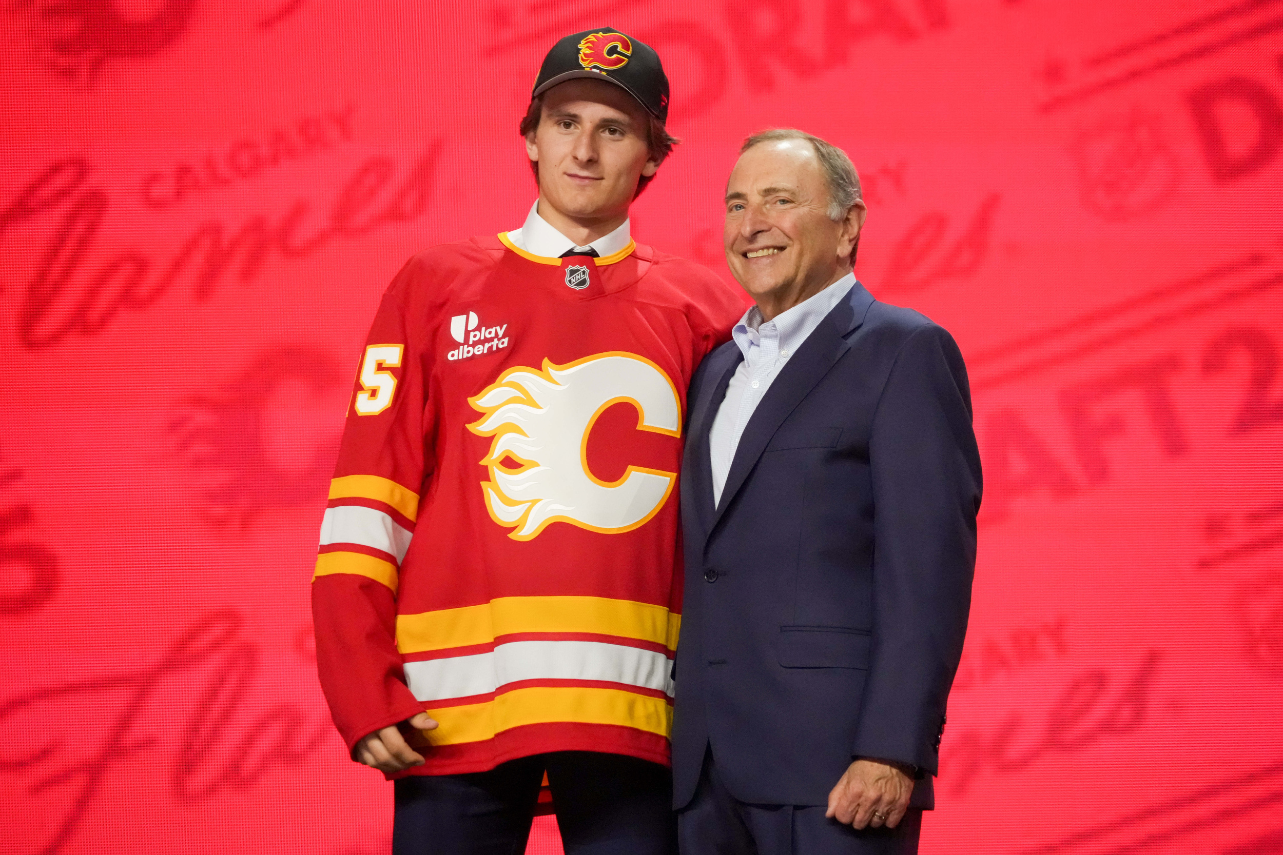 Flames first-rounder Cole Reschny wants to make the NHL as soon as he can