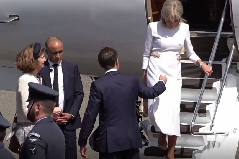 Emmanuel Macron brutally snubbed by wife Brigitte in awkward moment on ...