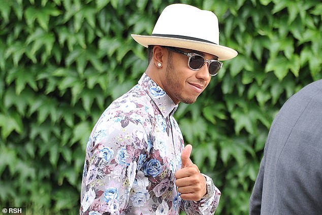 Moment Lewis Hamilton was refused entry to Wimbledon's royal box after ...