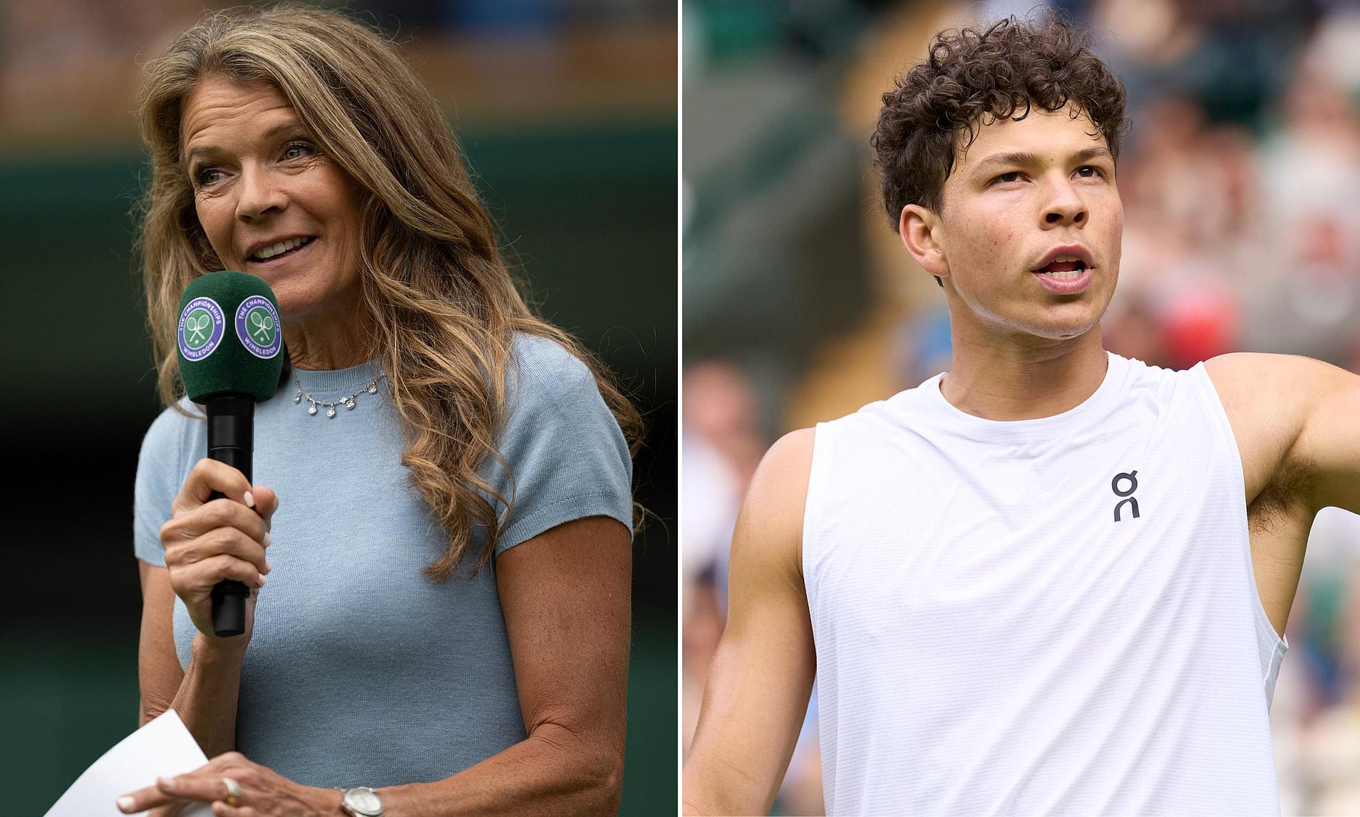 British Wimbledon reporter goes viral for NFL error during TV interview ...