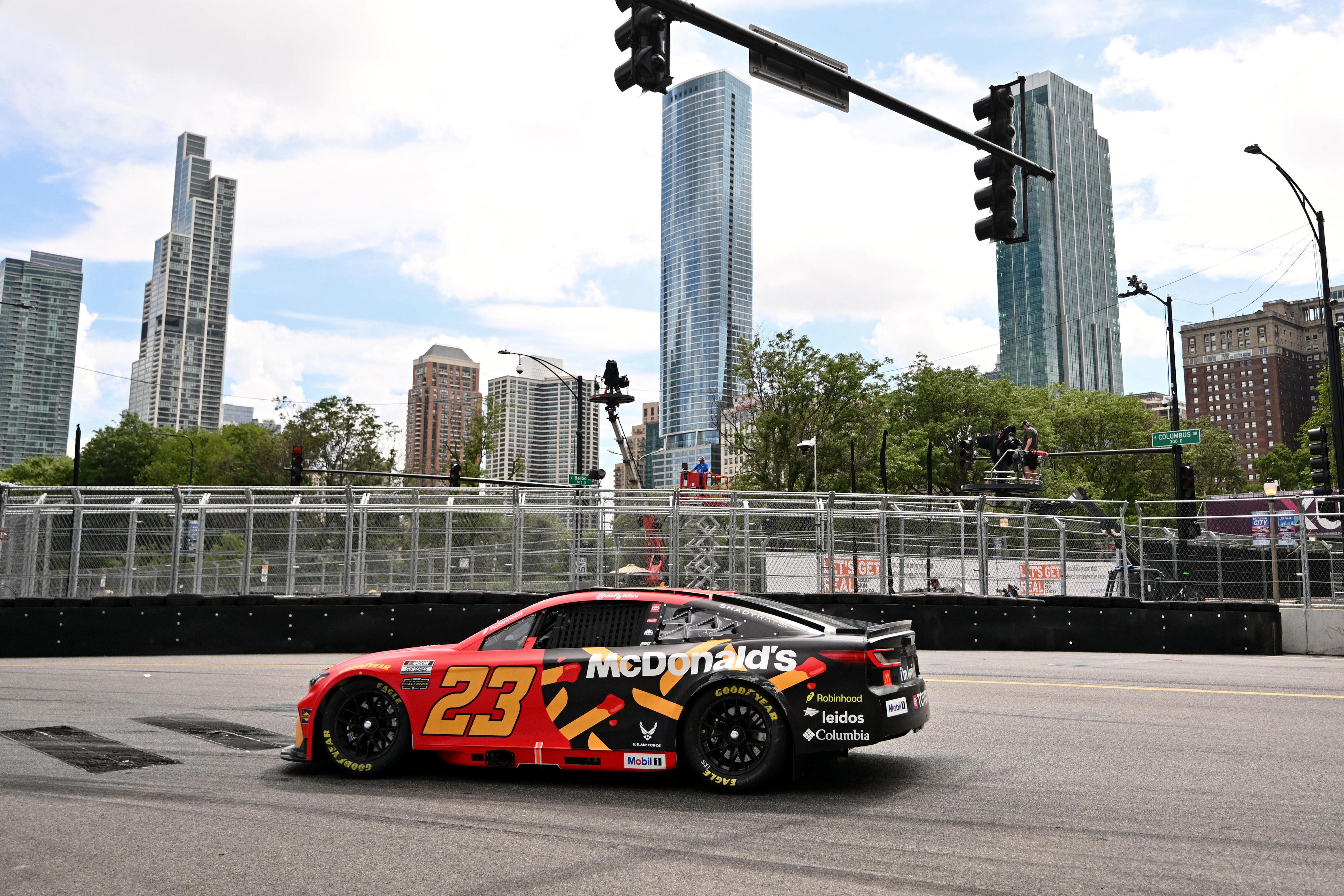 Bubba Wallace addresses wreck involving Alex Bowman in Chicago in 2025