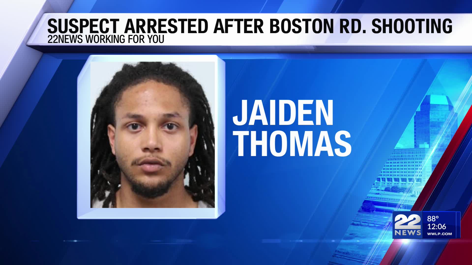 Suspect arrested after Boston Road shooting