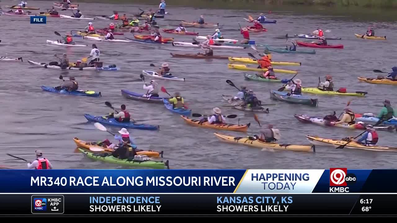 MR340 kicks off from Kansas City's Kaw Point