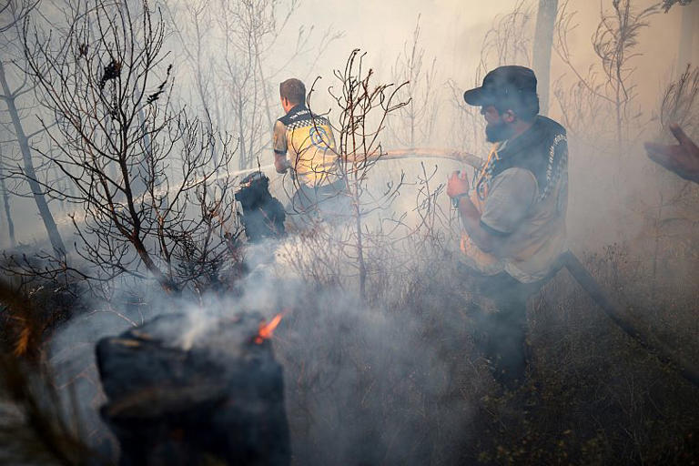 Syria issues appeal to EU for help battling massive wildfires along ...
