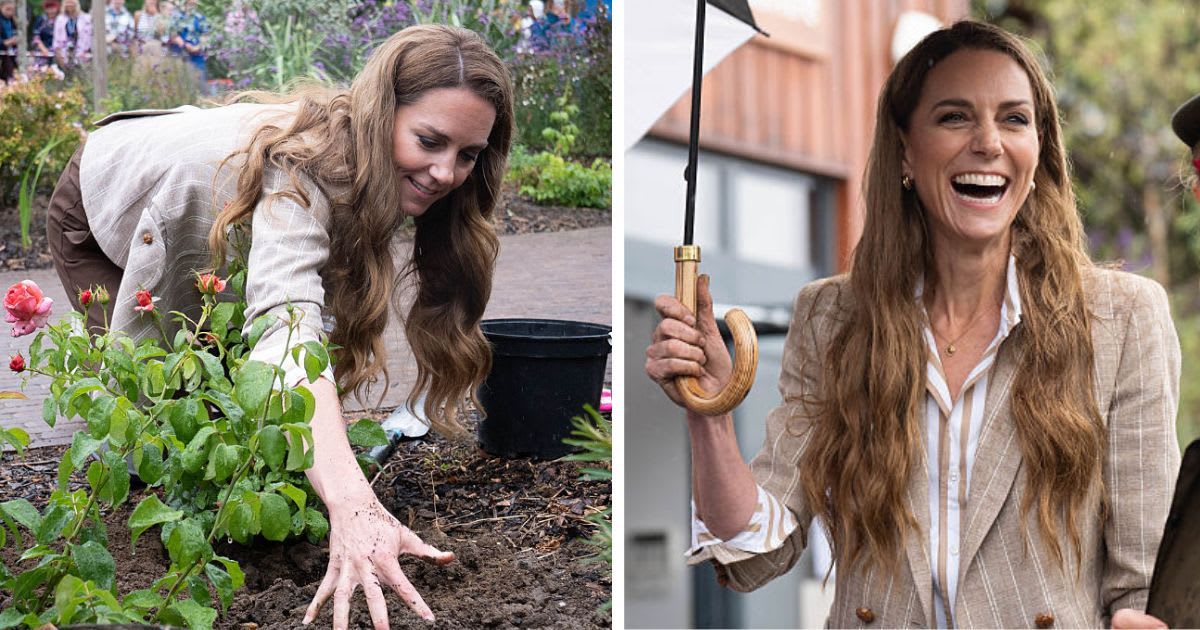 Kate Middleton Accidentally Reveals Her Natural ‘Chemo’ Hair as Rain ...