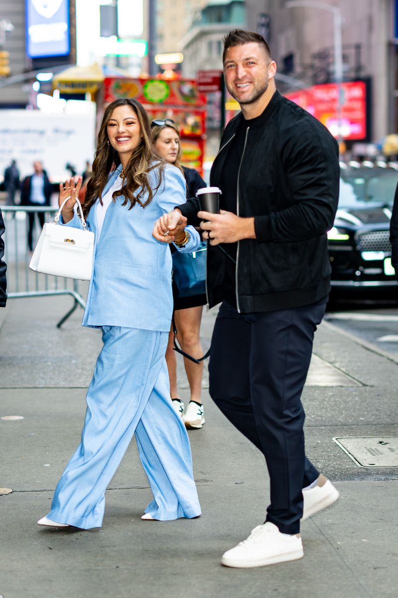 Ex-Miss Universe Demi-Leigh and Tim Tebow welcome first baby