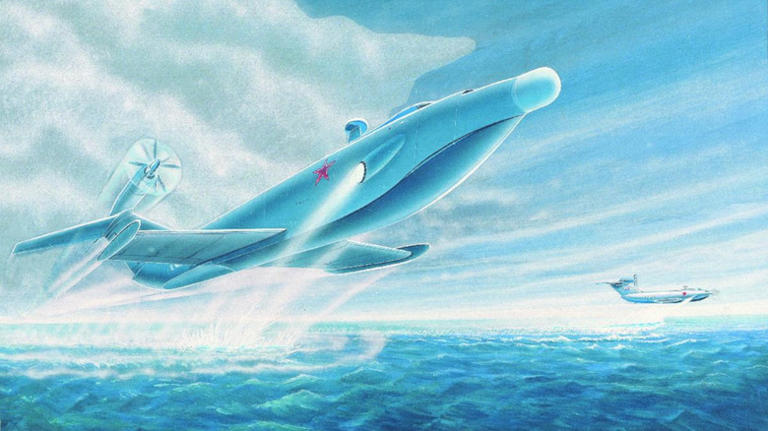 China Resurrects A Soviet Water-Skimming Plane Design In Secret