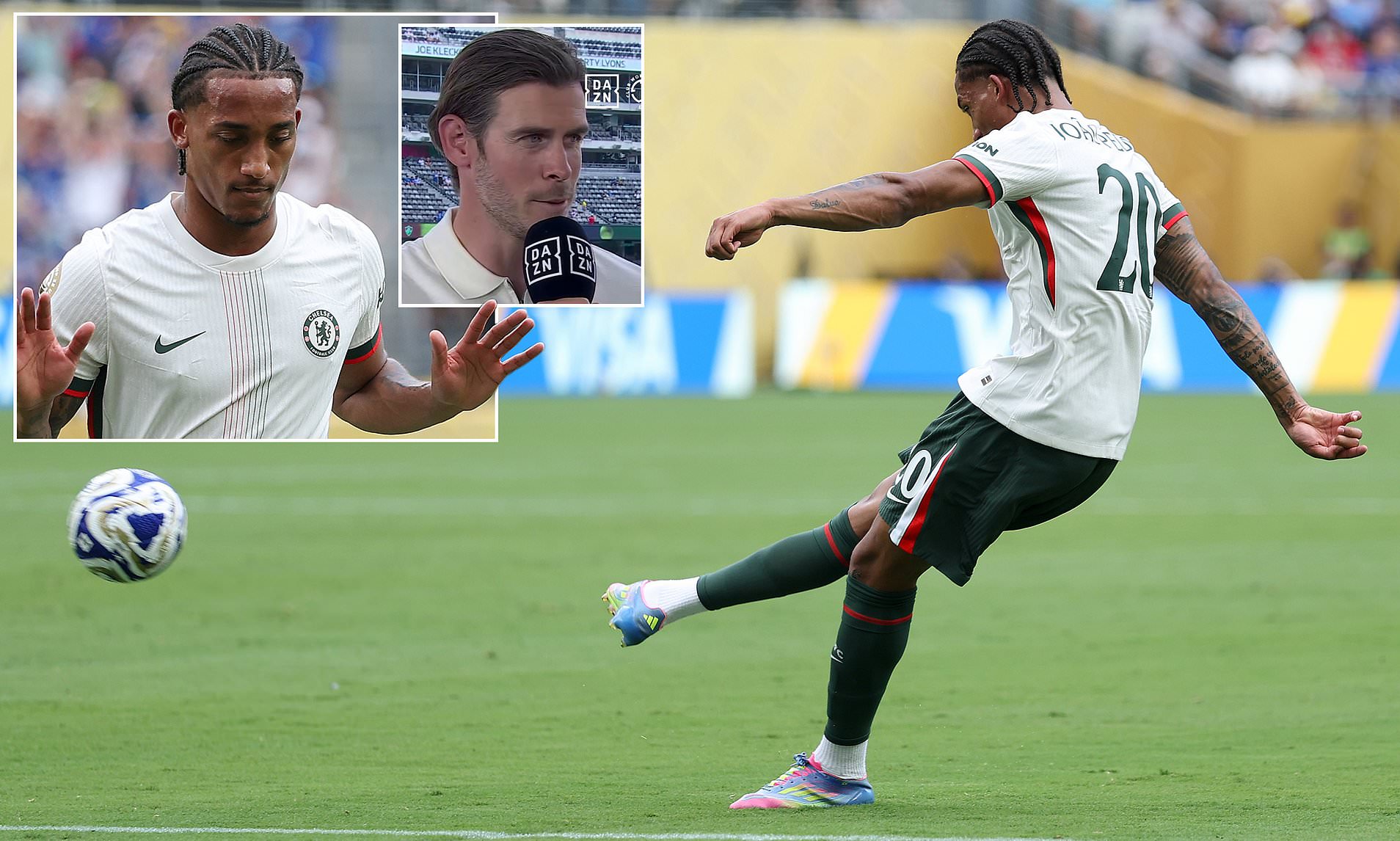Gareth Bale hails Joao Pedro after Chelsea's £60m star scored superb ...