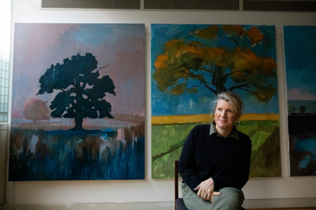 Painter Nancy Cadogan Breathes Life Into Fallen Trees in Show at London ...