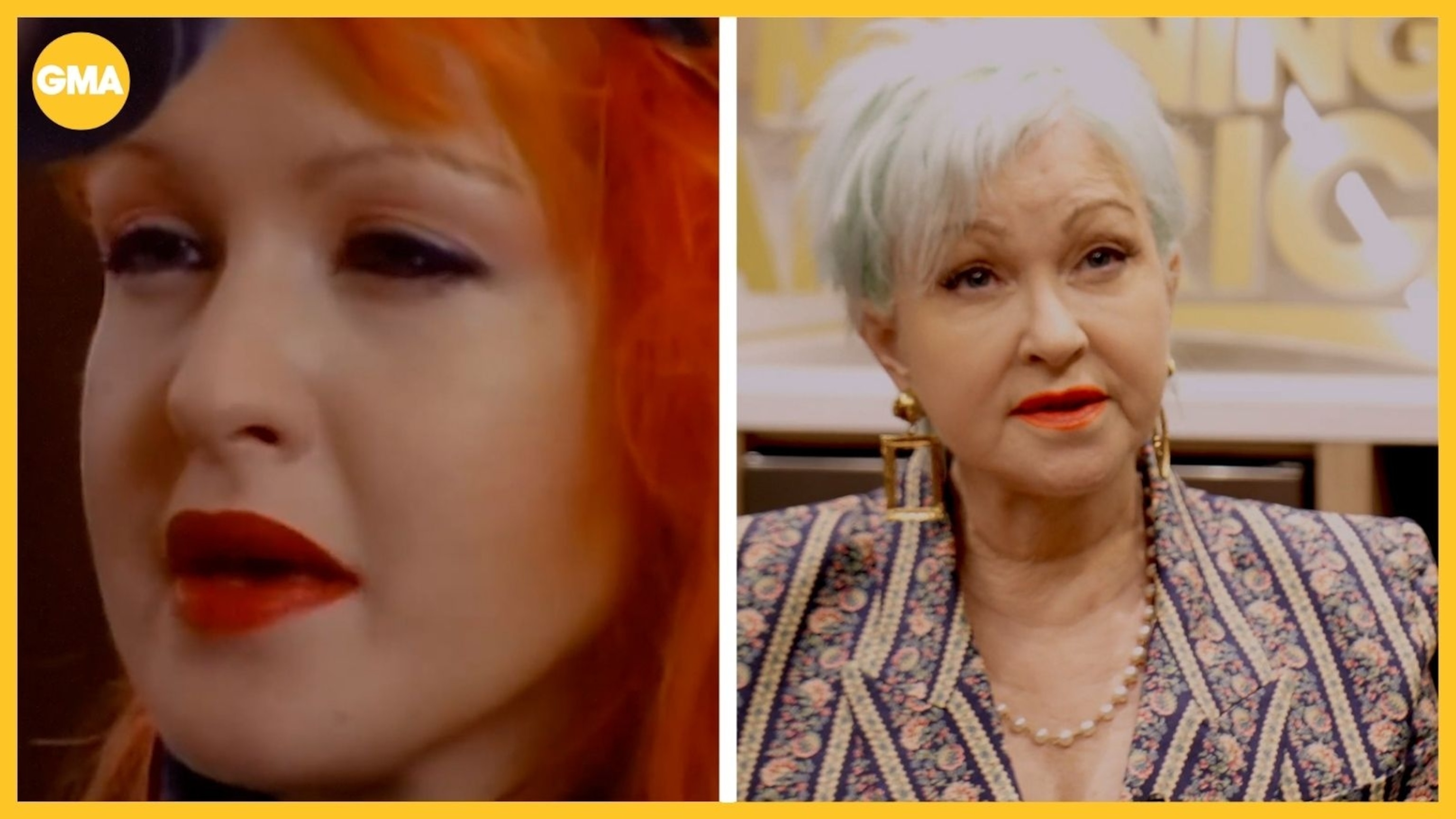 Cyndi Lauper reacts to iconic music video 'Time After Time' 40 years later
