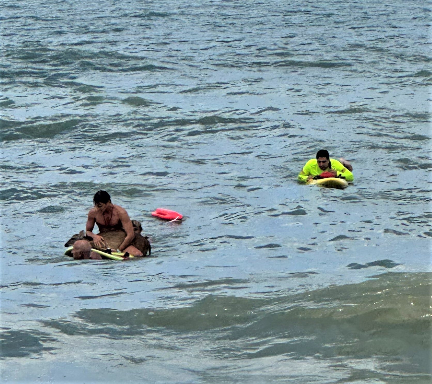 Clermont man drowns while trapped in rip current, 16-year-old son rescued