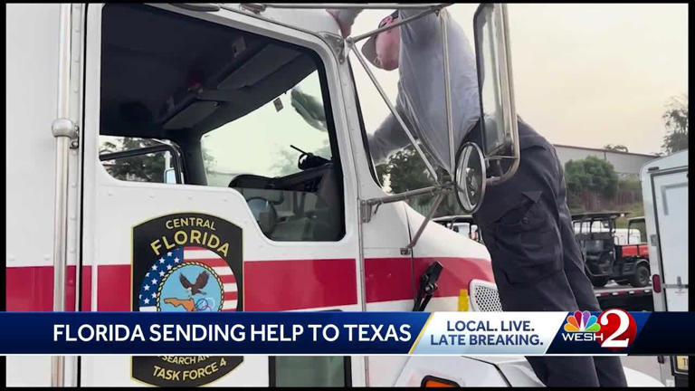 First responders from Central Florida head to Texas for flood recovery