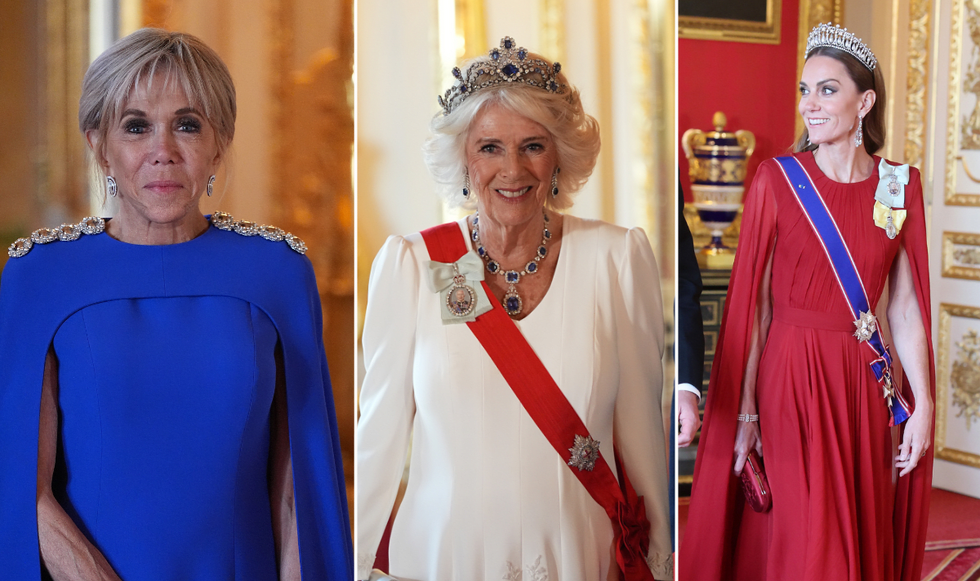 Brigitte Macron, Princess Kate and Queen Camilla display powerful ...