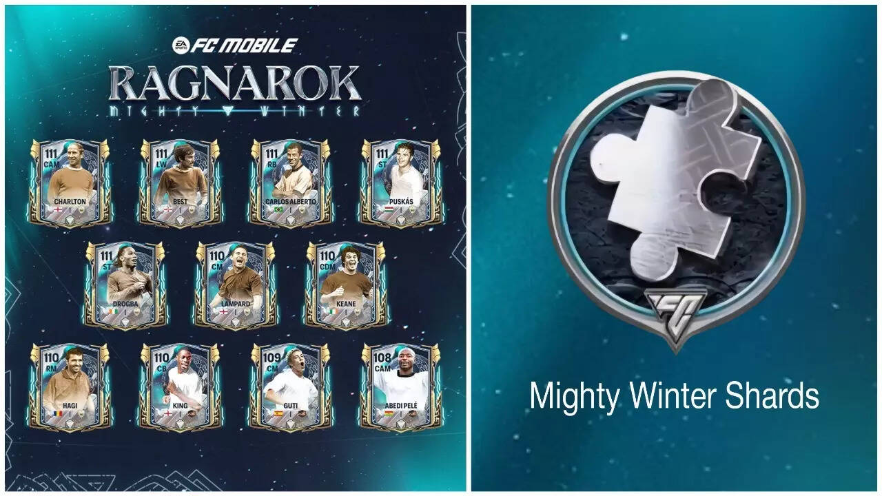 All EA FC Mobile Ragnarok Mighty Winter Week 1 cards and Shards ...