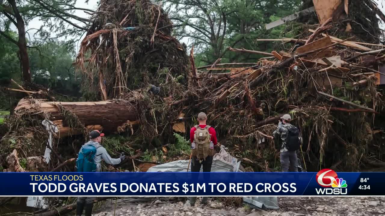Louisiana native Todd Graves donates $1 million to Texas flood relief