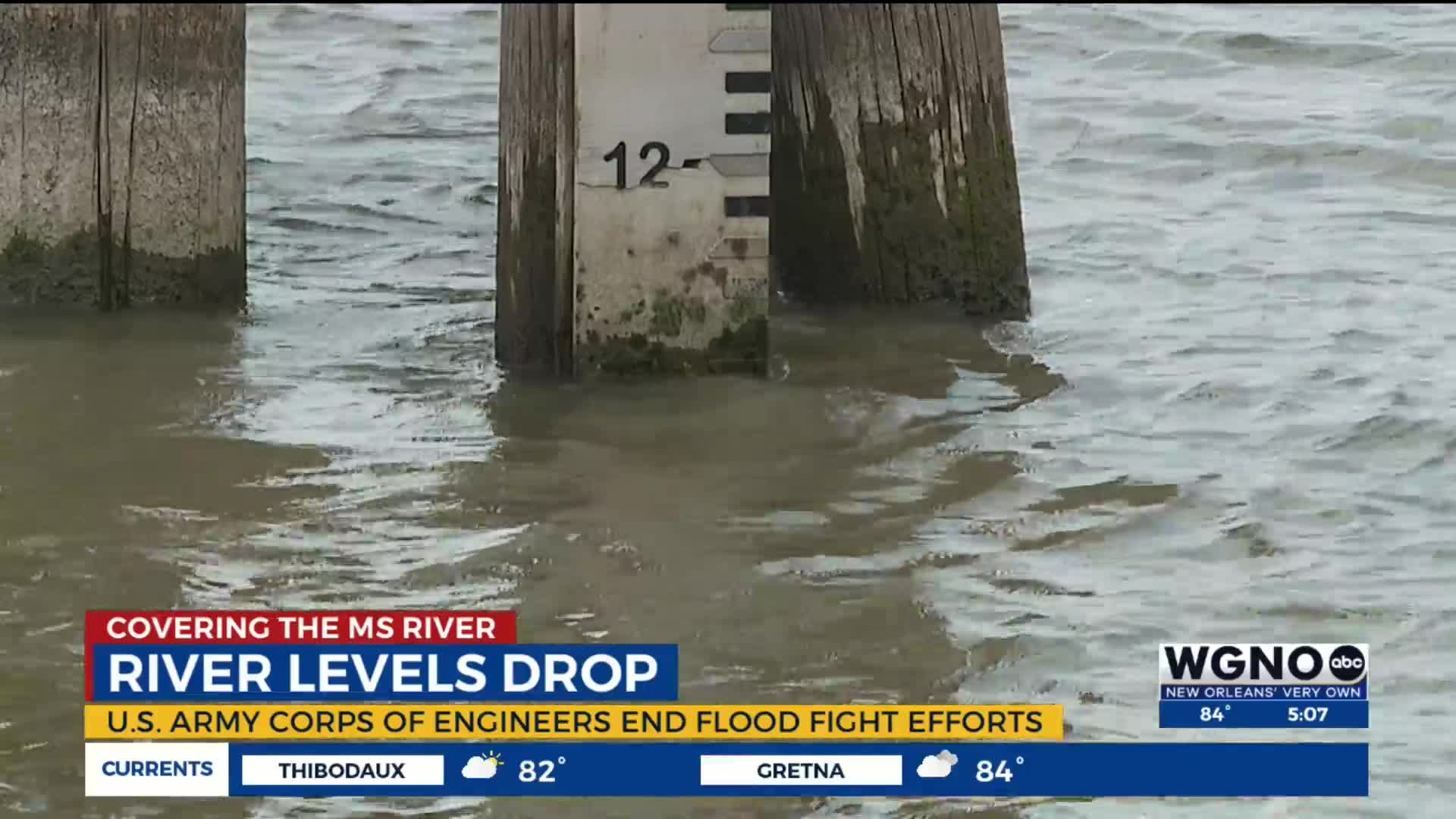 Flood Fight efforts paused in New Orleans for high-water season