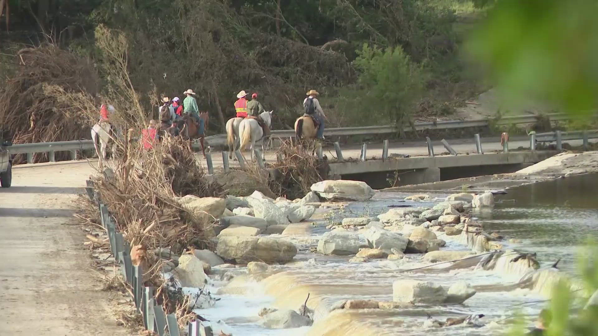 Crews scour Guadalupe River for victims