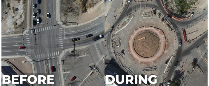 City shows progress on Horizon Drive and G Road roundabout