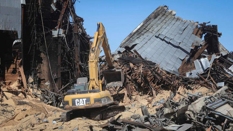 Templeton Feed & Grain fire, demolition closed part of downtown. What's ...