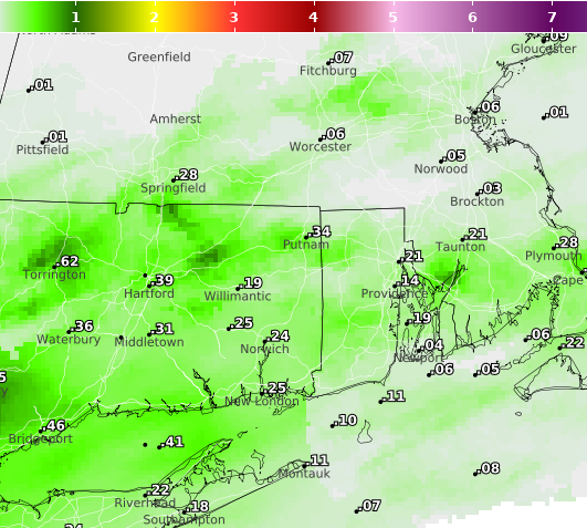 RI flood watch: How much rain, wind to expect from today's thunderstorms