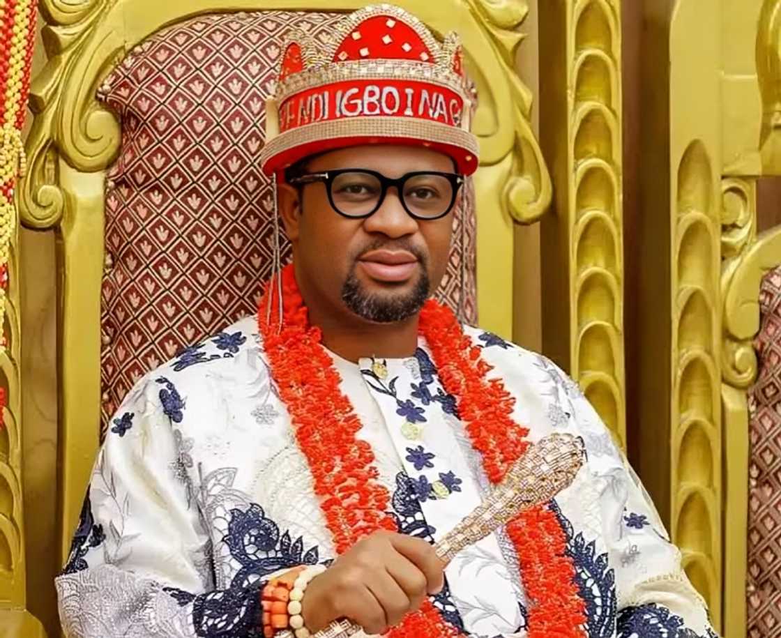 Igbo King opens up, speaks about connections to Ghana: "I've been here ...