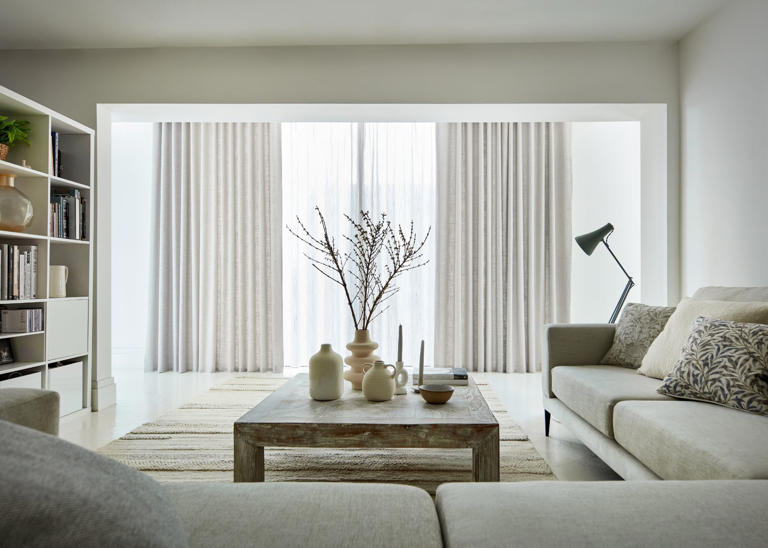 10 Cool, Modern Window Treatments for Sliding Glass Doors That Work ...