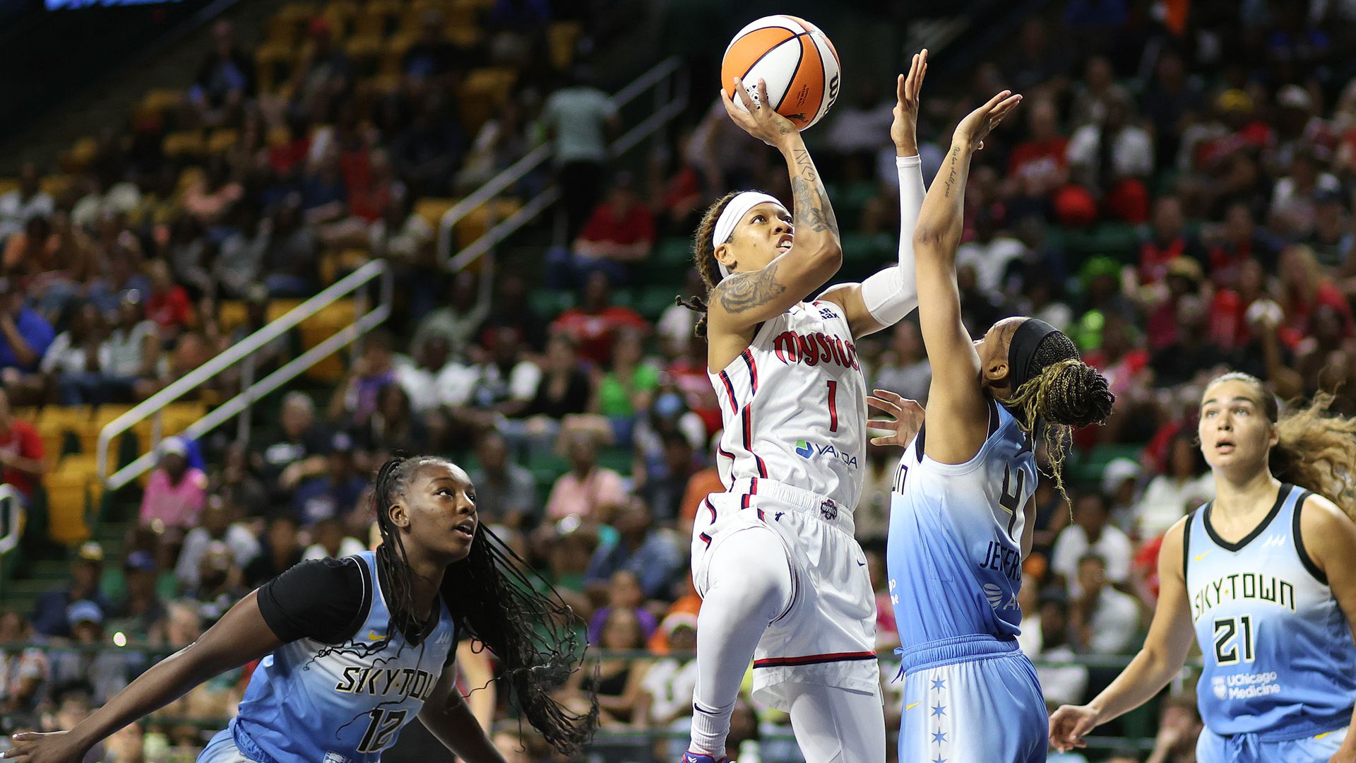 WNBA Recap: Mystics beat Sky in nail-biter 81-79