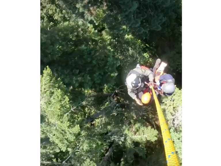 Injured Hiker Rescued By Helicopter In Remote Marin County
