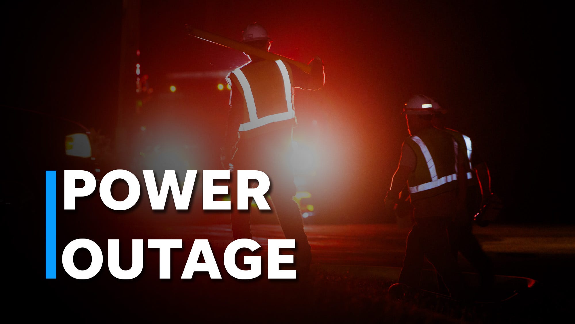 Wadsworth is experiencing citywide power outage due to a line pole fire