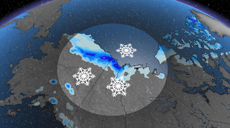 Burst of July snow follows a dramatic temperature drop. Here's where