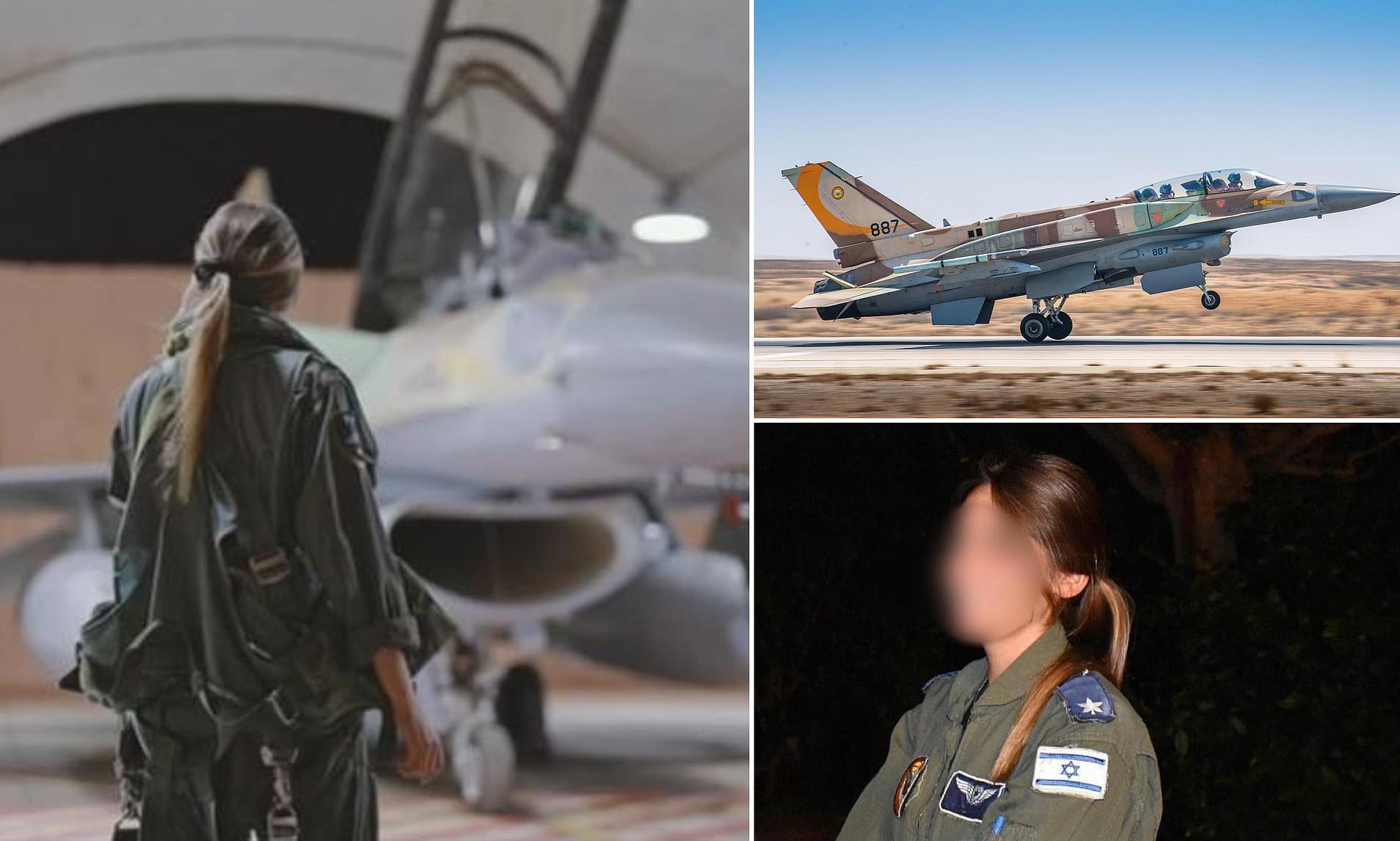 Double life of female Israeli fighter pilot who joined secret mission ...
